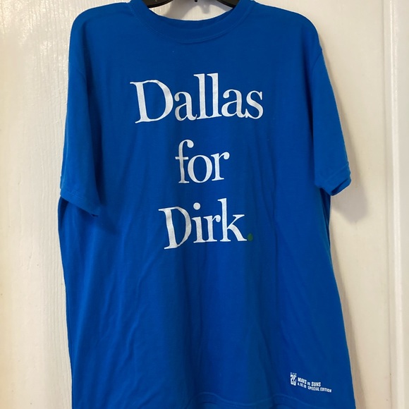 Dallas Maverick’s | Shirts | Dallas For Dirk Final Games Tshirt | Poshmark
